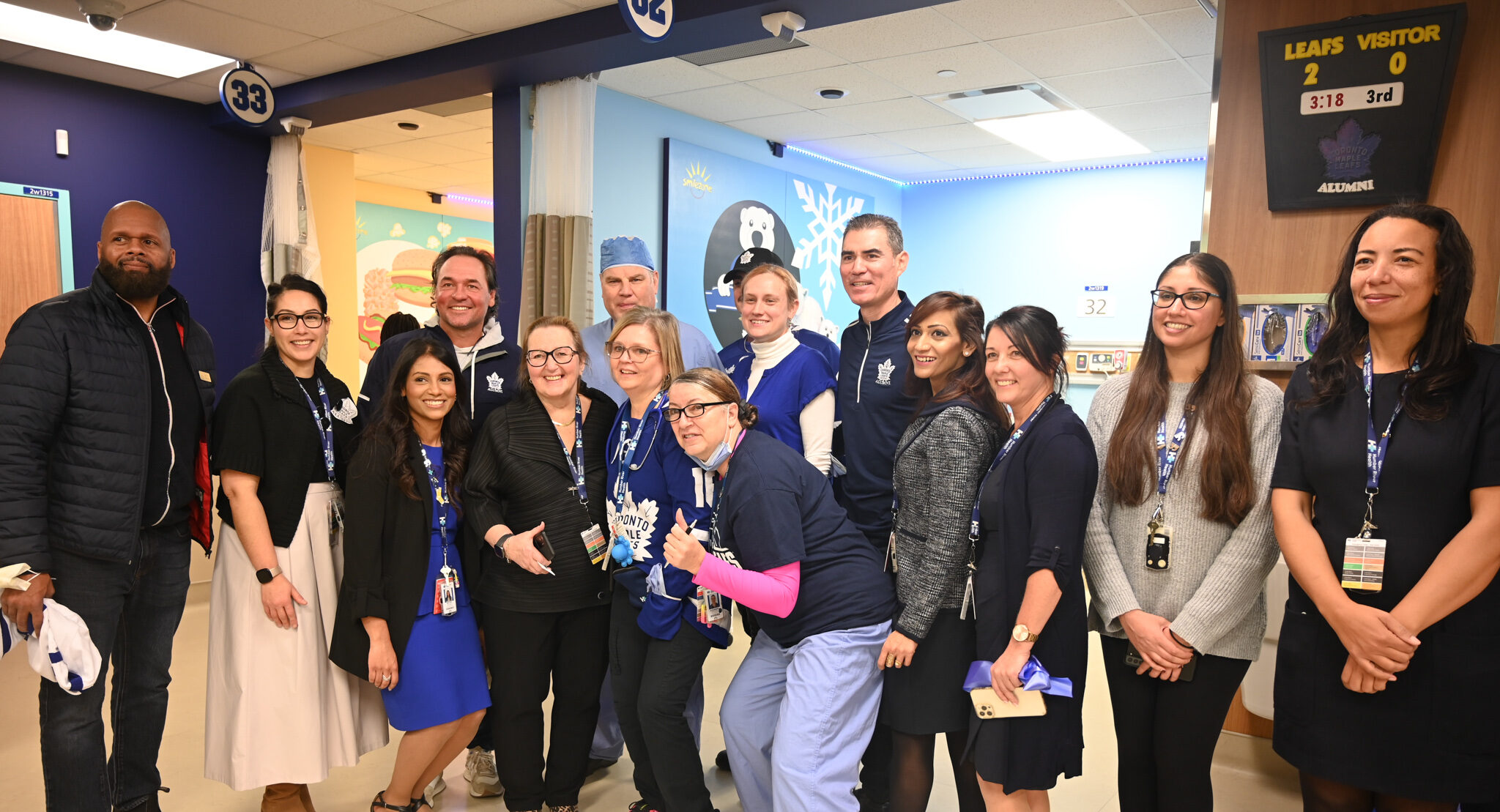 Smilezone and Toronto Maple Leafs Alumni | HRHF